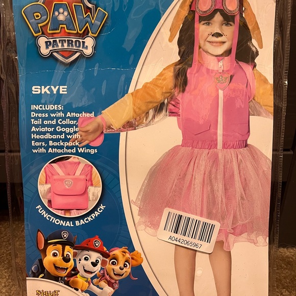 Paw Patrol | Costumes | Paw Patrol Skye Pink Halloween Costume Set ...